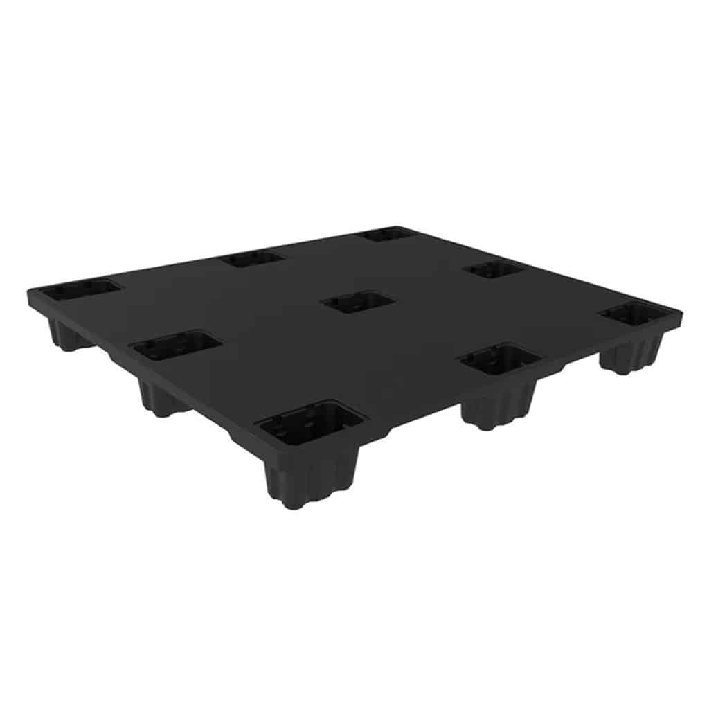 1200x1000mm Solid Deck Plastic Pallet | Maxpack