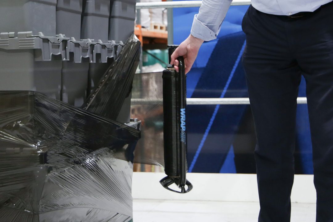 WrapAir™ Carbon Fibre Pallet Wrapping System | Maxpack