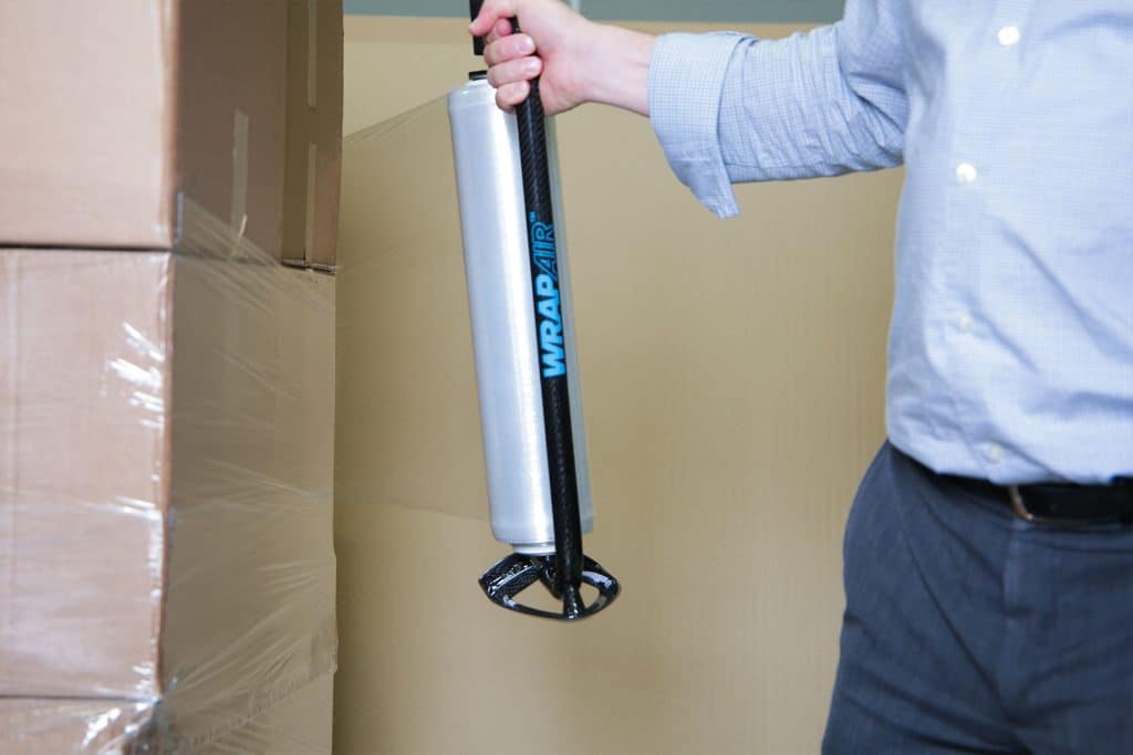 WrapAir™ Carbon Fibre Pallet Wrapping System | Maxpack