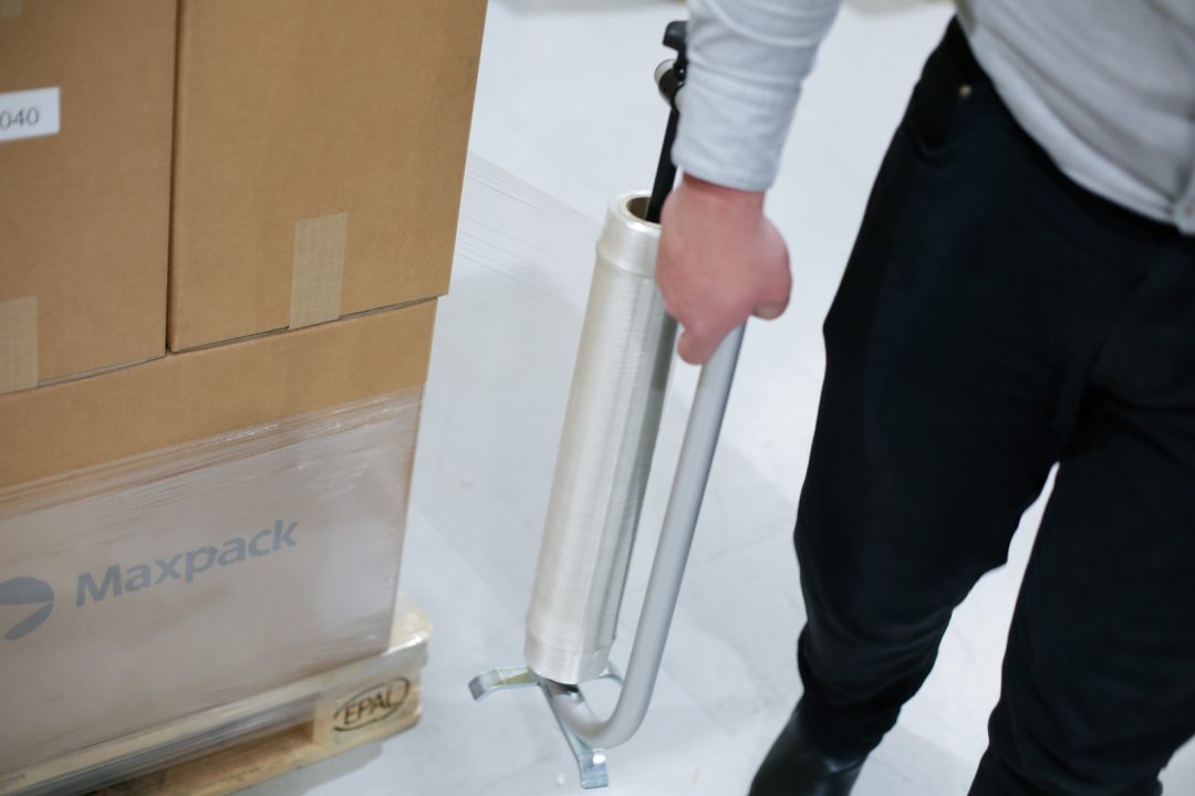 WrapAir™ Carbon Fibre Pallet Wrapping System | Maxpack