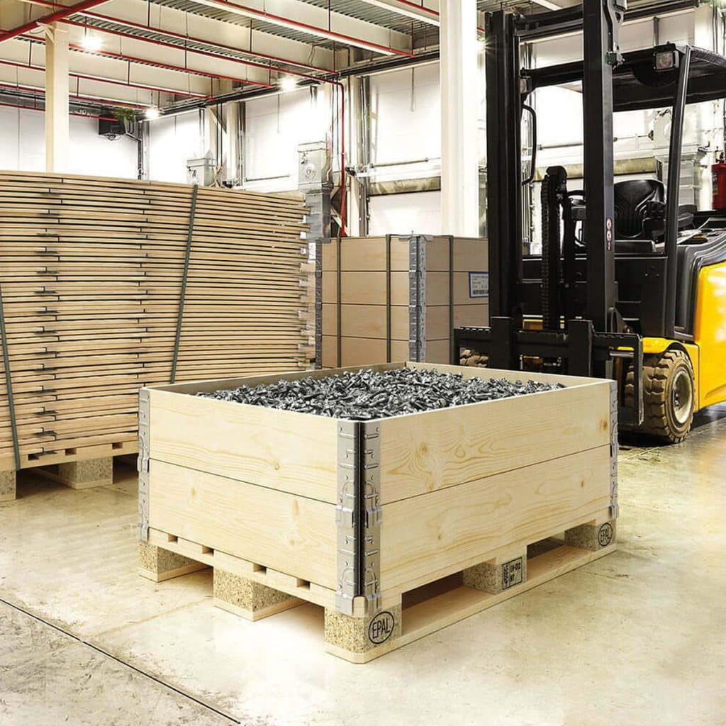 1200x1000x195x20mm Wooden Pallet Collar | Maxpack